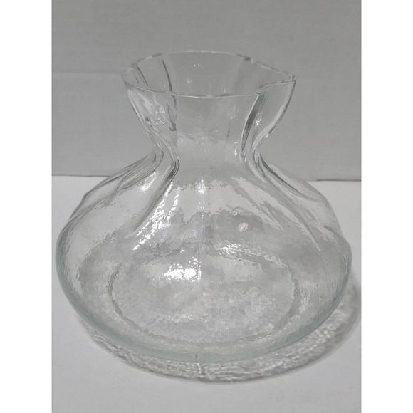 GLASBRUK | Accents | Blown Glass Sack Of Flowers 65 Tall Vase By Sea Of ...